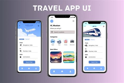 Travel App Ui Figma