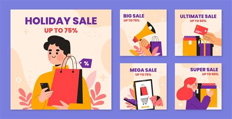 Premium Vector Hand Drawn Sale Templaate