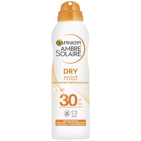 Garnier Ambre Solaire Spf 30 Dry Mist Spray 200ml Entrega GrÁtis