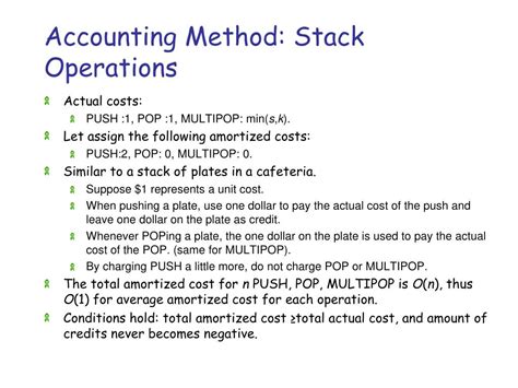 Ppt Amortized Analysis Powerpoint Presentation Free Download Id