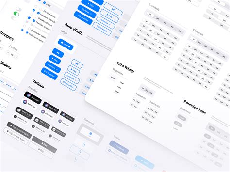 Figma IOS Design System Mobile UI Kit Most Behance