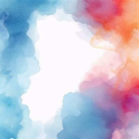 Premium Ai Image The Water Colour Gradient