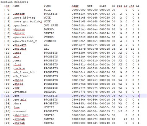 ELF File On Disk