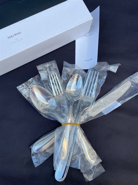Vera Wang Stainless Steel Flatware Sets Mercari