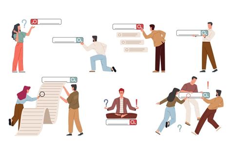 Search Bars And People Data Ization Refinement Interface