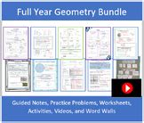 Classifying Triangle Guided Notes With Video By Get Squared Away