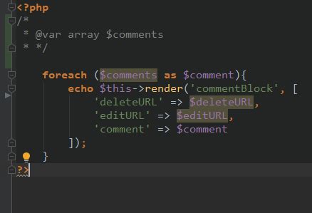 Php How To Tell PhpStorm That Some Variable Is Defined Stack Overflow