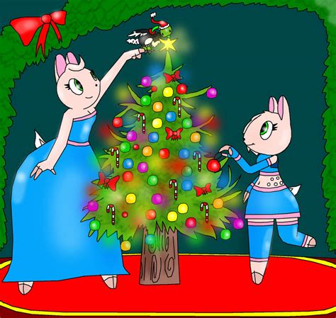 Maydine and Oriana Christmas Tree by MedalBambi on DeviantArt