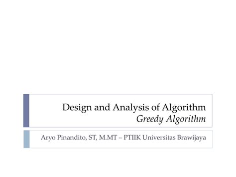 Daa Iv Greedy Algorithm