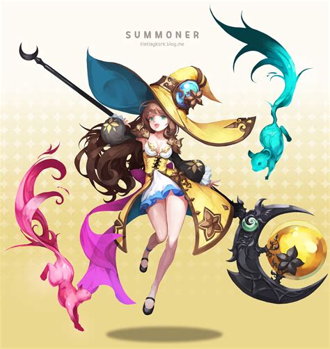 Artstation Summoner Character Concept