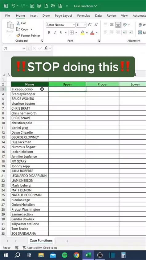 🧊 Cool Excel Commands Video In 2025 Work Smarter Excel Shortcuts
