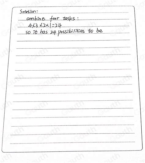 Solved Learning Task 2 Direction Answer Each Permutation Problem