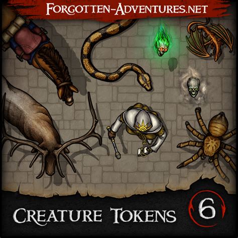 Creature Tokens Pack Forgotten Adventures