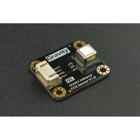 gravity i2c scd41 infrared co2 sensor module with co2 temperature