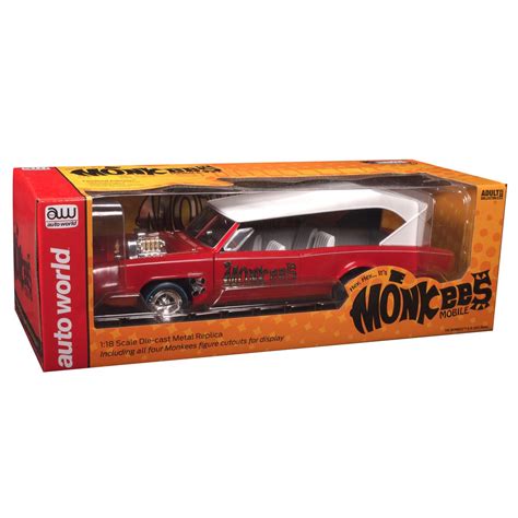 The Monkees Monkeemobile 1 18 Scale Die Cast Metal Vehicle