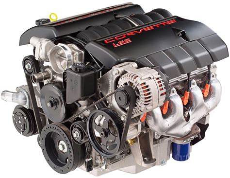 C6 Corvette Engine Compartment
