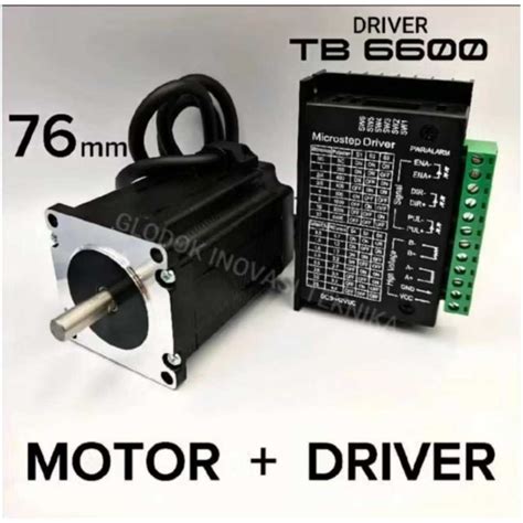Jual Motor Stepper 57 Steper Nema 23 Driver Tb6600 Nema23 Cnc Router