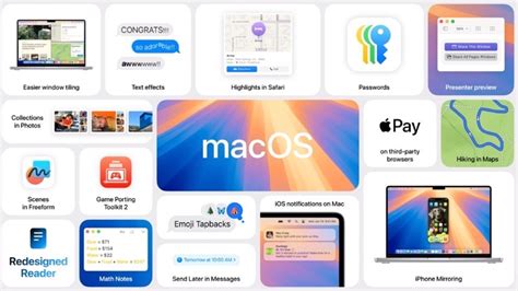 here are macos 15 sequoia features for the mac iphone in canada