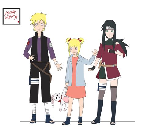 Boruto Himawari Sarada Redesign By Shinauchiha On Deviantart