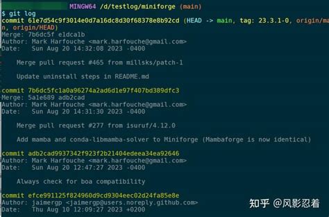 GitHub三本地仓库git log 查看项目历史的 commit 记录 知乎