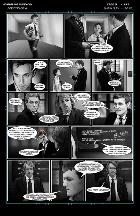 In Print Comic Dangling Threads Page 9