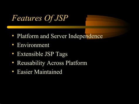 Deploying Java Beans In Jsp Ppt Web Development Internet