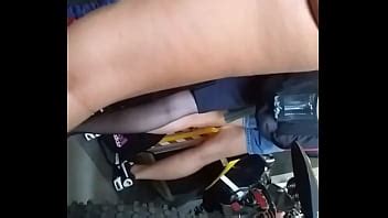 Booty Shorts In Train Xvideos Com