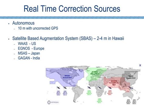 Real Time Corrections For Gnss Receivers Ppt
