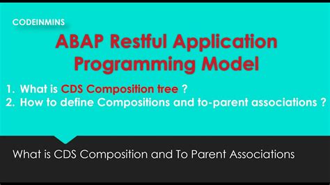 part 7 abap restful application programming model cds composition