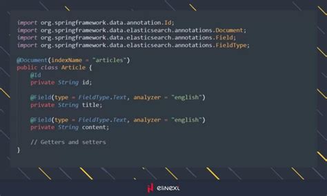 Developing A Spring Boot Application With Elasticsearch Elinext