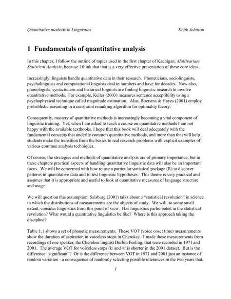 Pdf 1 Fundamentals Of Quantitative Analysis Dokumen Tips