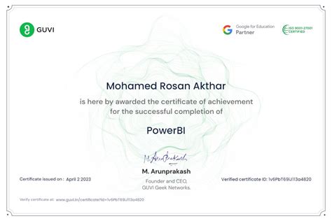 Mohamed Rosan Akthar On Linkedin Powerbi Data