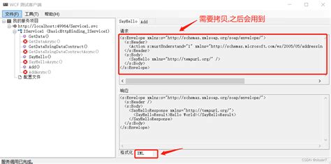 apipost调用c 的wcf项目接口 wcf接口 csdn博客
