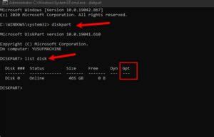 How To Check If A Disk Uses GPT Or MBR Partition In Windows