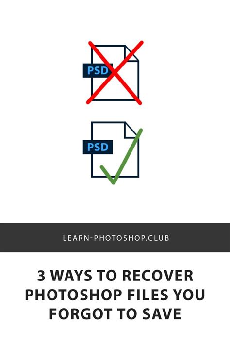 3 ways to recover photoshop files you forgot to save learn photoshop
