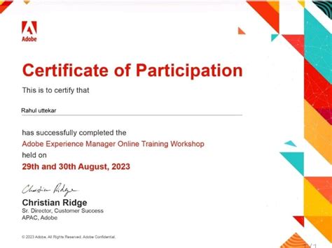 Rahul Uttekar On Linkedin New Skill Added Adobe