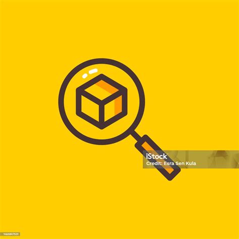 제품 검색 색상 편집 가능한 획이 있는 플랫 라인 아이콘 디자인 웹 페이지 모바일 앱 Ui Ux 및 Gui 디자인에 적합합니다 감시에 대한 스톡 벡터 아트 및 기타 이미지