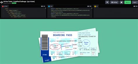 24 Css Tickets Examples Webtopic