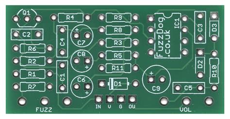 Fire Breather Fuzz Pcb