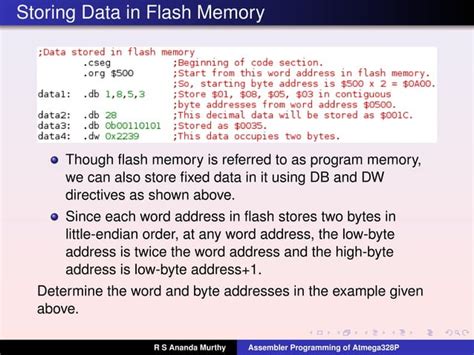 L11 Assembly Language Programming Of Atmega328 P Pdf Programming