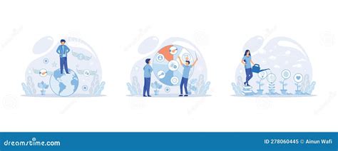 Agile Training Concept Kanban Royalty Free Illustration CartoonDealer