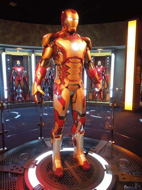 Hollywood Movie Costumes And Props Iron Man 3 Mark 42 Armour On