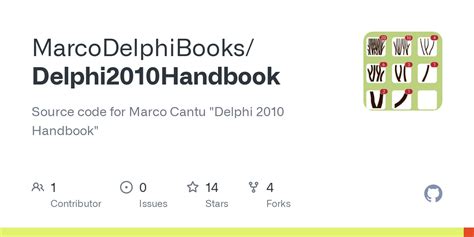 Github Marcodelphibooksdelphi2010handbook Source Code For Marco