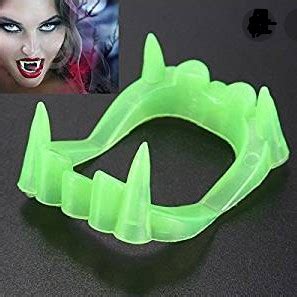 Msia Ready Stock Glow In The Dark Vampire Zombie Fake Gid Fangs Teeth