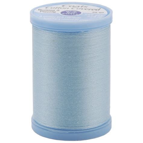 Coats Cotton Covered Quilting And Piecing Thread 250yd Icy Blue
