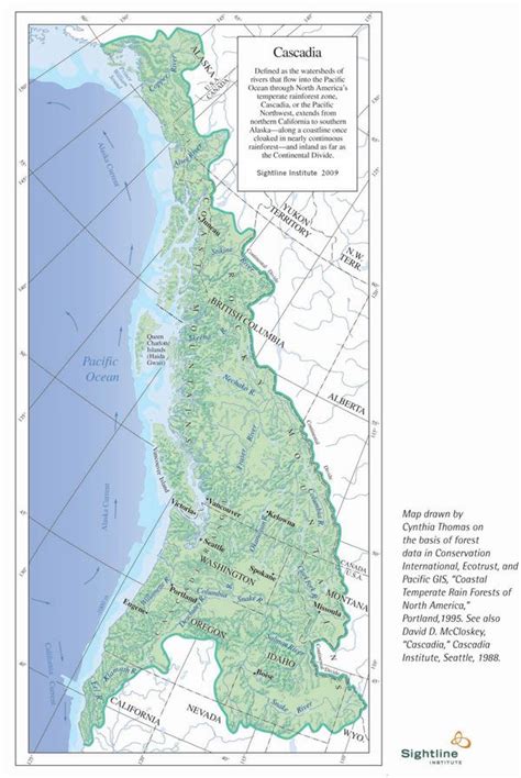 Map Of Cascadia Artofit