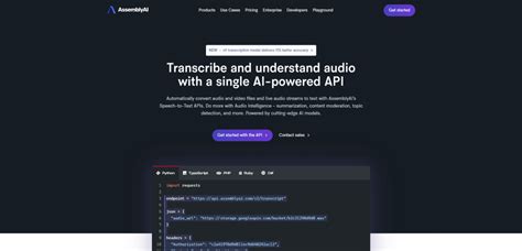 assemblyai easy with ai