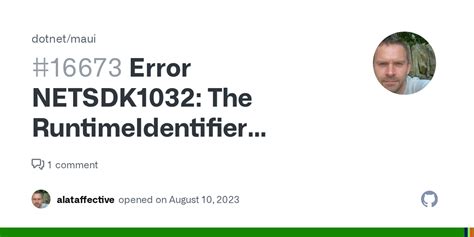 Error Netsdk1032 The Runtimeidentifier Platform Osx Arm64 And The Platformtarget X64 Must