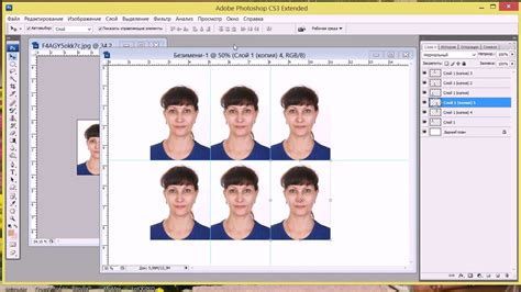 Уроки фотошопа для начинающих Делаем фото на документы в фотошопе Youtube