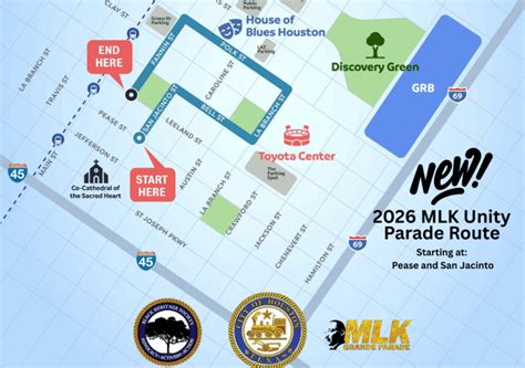 2026 Parade Reporting And Map Mlk Grande Parade